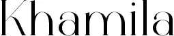 Khamila font by Tokopress | FontRiver