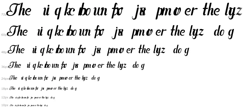 Khanza font by Suamzu Art | FontRiver