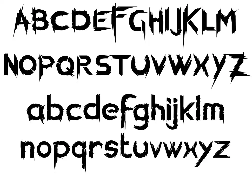 Killing Font font by briZoft | FontRiver