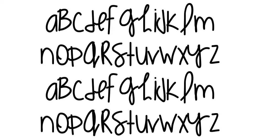 Kimmies Hand font by Des Gomez | FontRiver