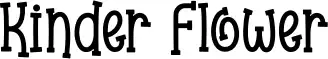 Kinder Flower font by Hoperative | FontRiver