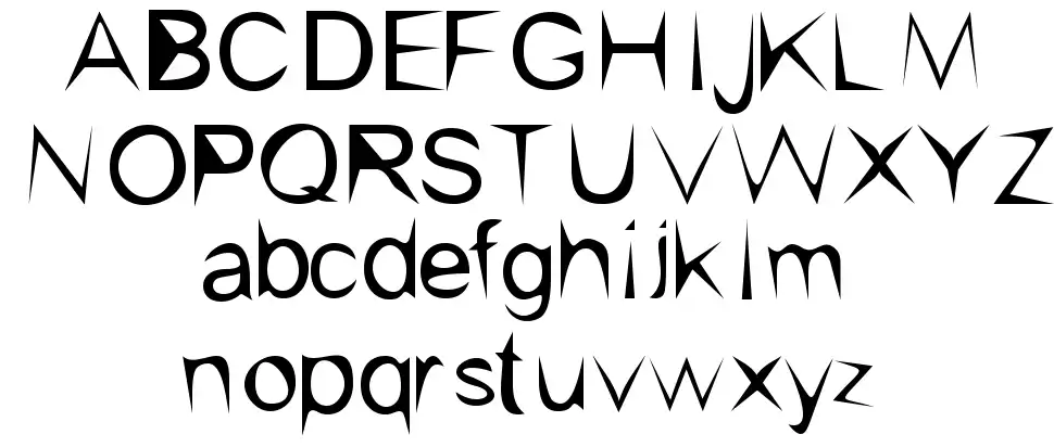 Kishore Sharp font by Mozert Kishore | FontRiver