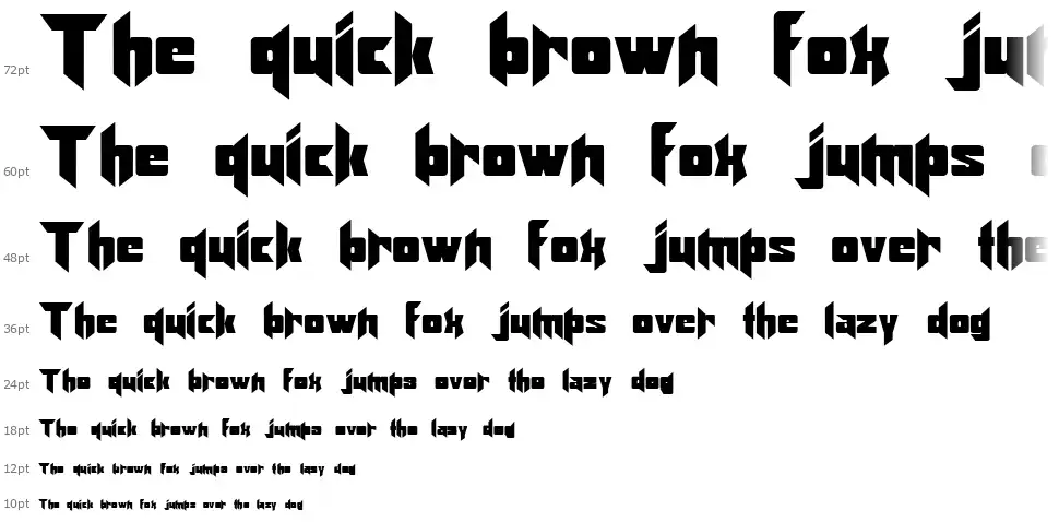 Klingon Blade font by | FontRiver