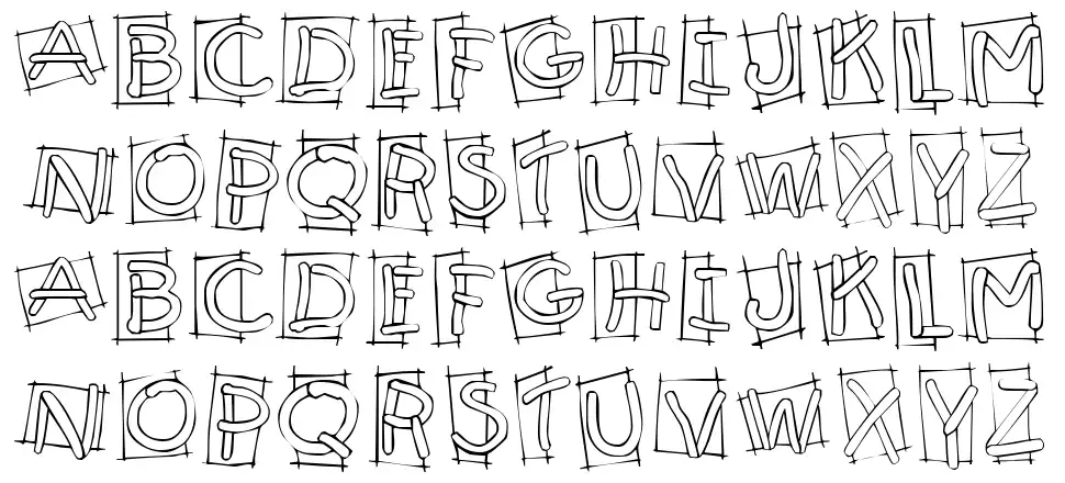 KR Boxy font by Kat's Fun Fonts | FontRiver