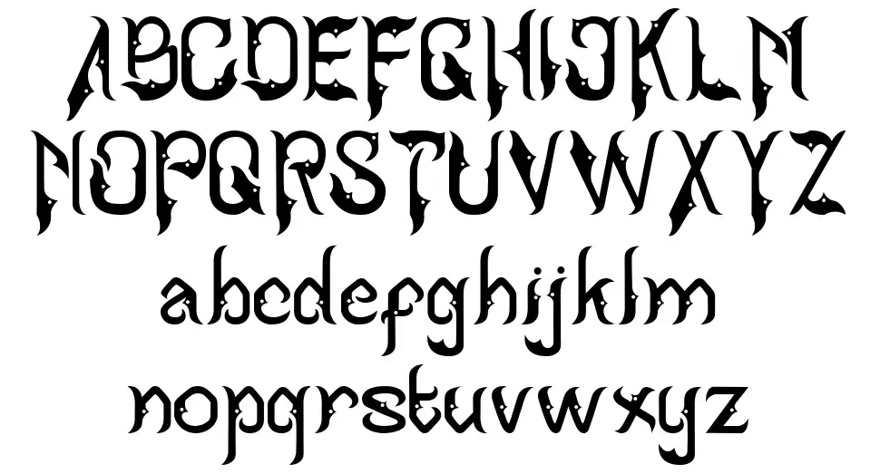 Kujang font by Natasya Sharon | FontRiver