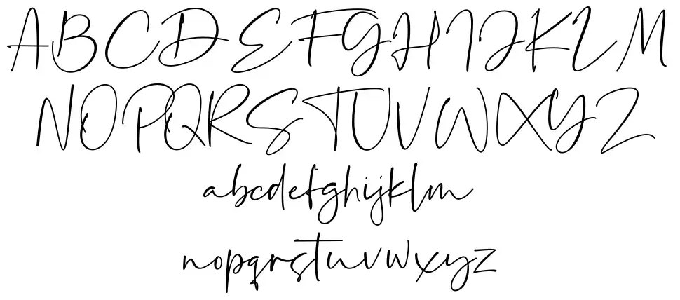 La Paloma font by Fikry Alif | FontRiver