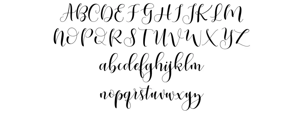 Ladies Script font by Moly Mol | FontRiver