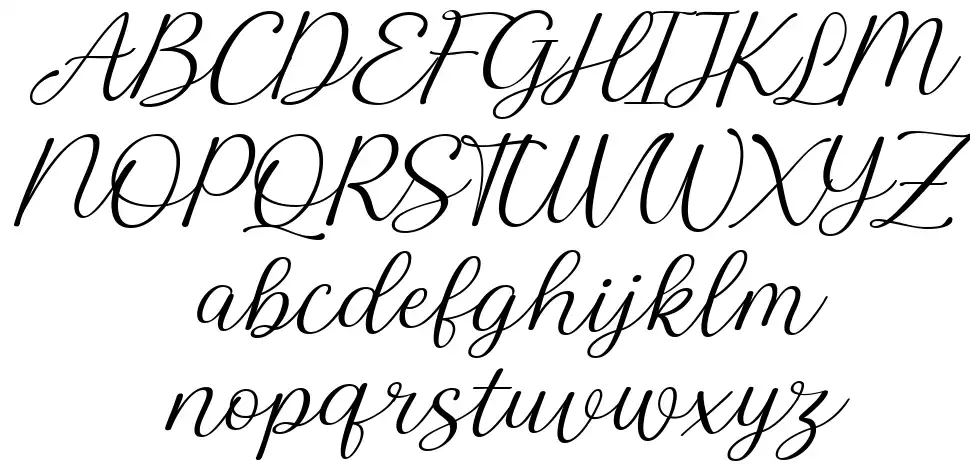 Lambency font by Niskala Huruf | FontRiver
