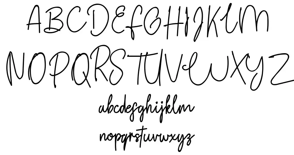 Lastmonth font by share font | FontRiver