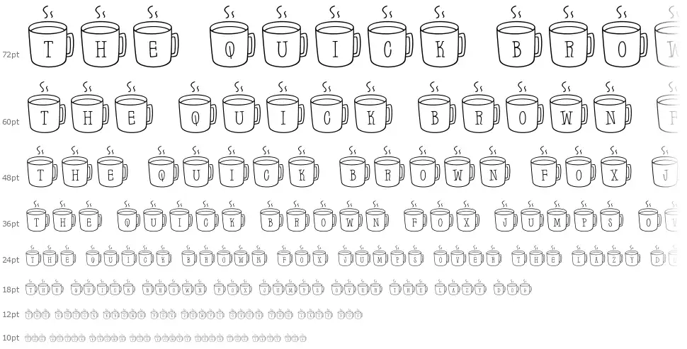 Latte Letters font by Brittney Murphy Design | FontRiver