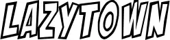 LAZYTOWN font by SpideRaY | FontRiver