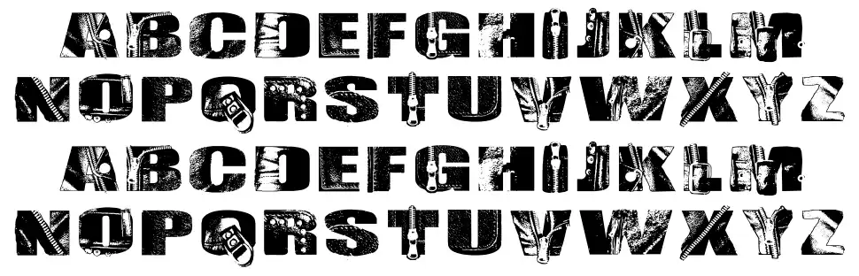 Leather font by CloutierFontes | FontRiver