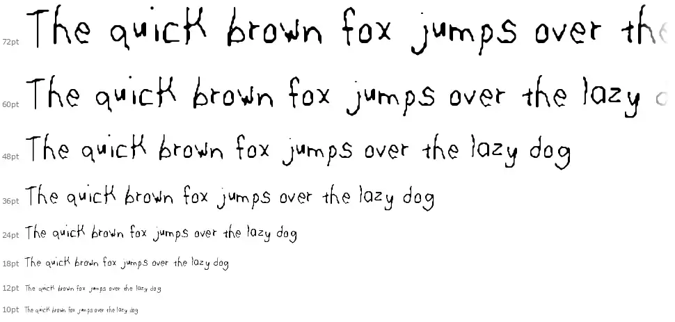 Lefty Monster font by Frank Derber | FontRiver