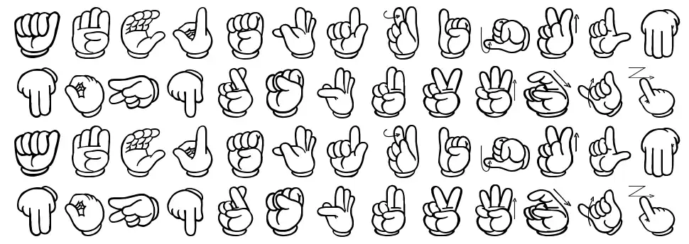 Libras Prof Cleber Couto Schriftart zum kostenlosen Download