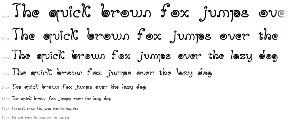 Licorice Strings font by Ænigma | FontRiver