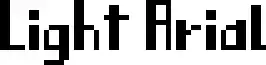 Light Arial font by ElijahTNHK | FontRiver
