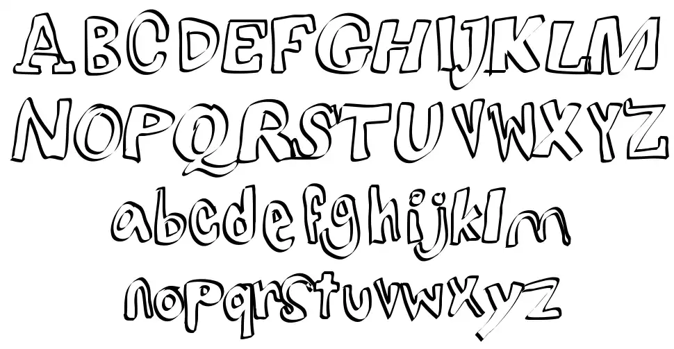 Lights from the airplane font by ThePerfectDay Fonts | FontRiver