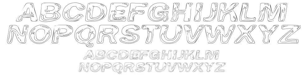 Line Etch font by GemFonts | FontRiver