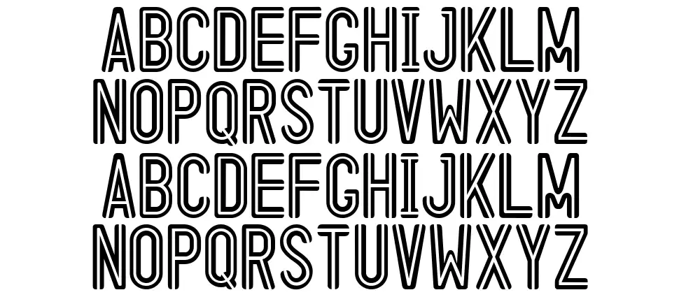 Line Out font by WAP Type | FontRiver