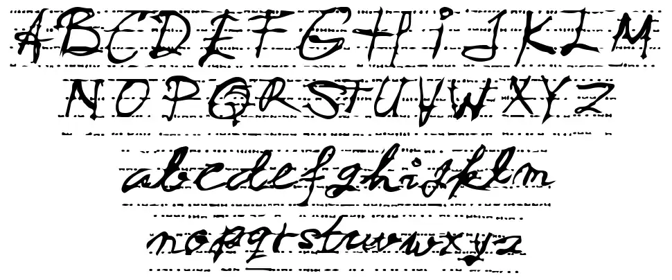 Line Script font by Indra Gunawan | FontRiver