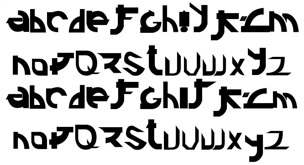 Fuente Linkin Park Extra Bold diseñada por Chase