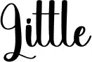 Little font by scratchones | FontRiver