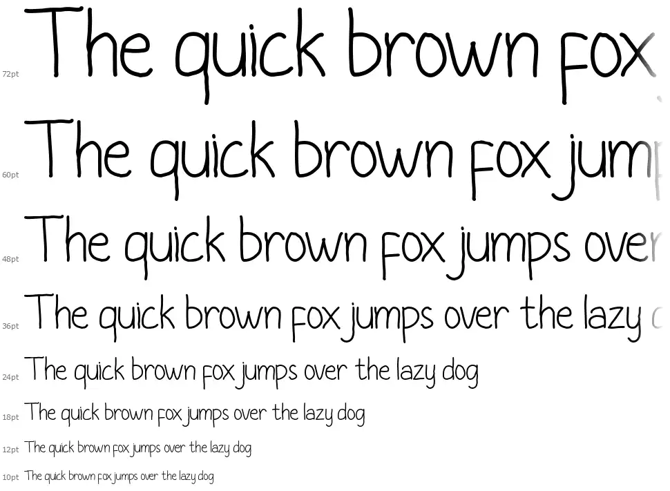 Fuente Little Angel diseñada por Sabrcreative