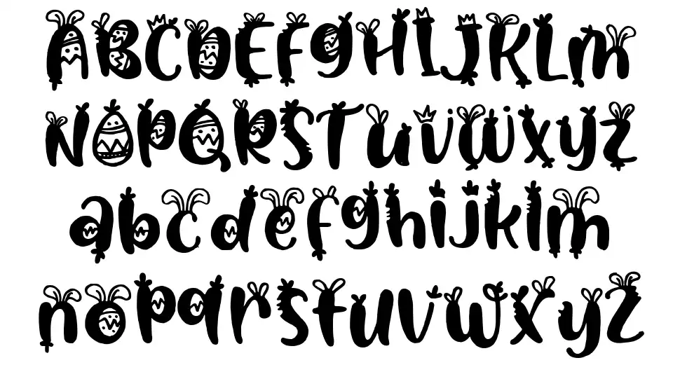 Little Bunny font by Alpaprana Studio | FontRiver