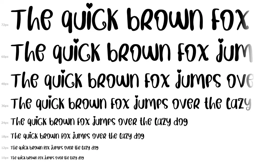 Little Hearts font by share font | FontRiver
