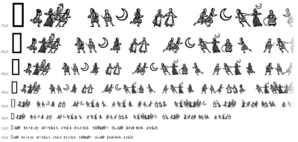 Little People font by Emerald City Fontwerks | FontRiver