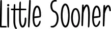 Little Sooner font by DumadiStyle | FontRiver