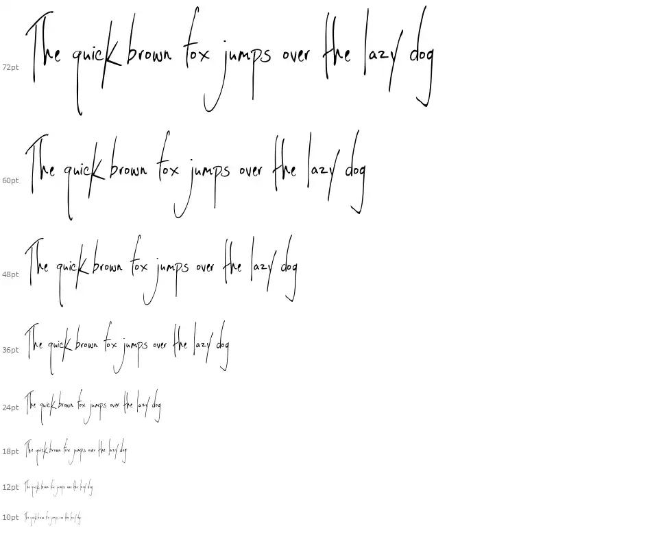 Little Sparrow font by A C | FontRiver