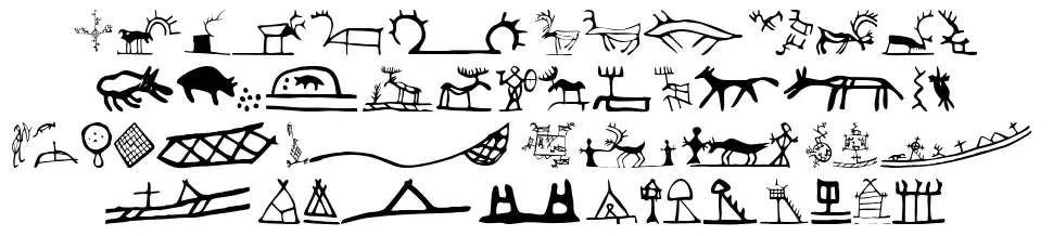 LL Sami Signs Schriftart zum kostenlosen Download