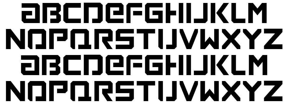 Loaded font by Andrew Wilson | FontRiver