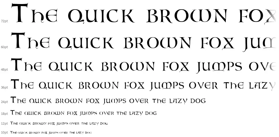 Lombardic font by Marty Snyder | FontRiver