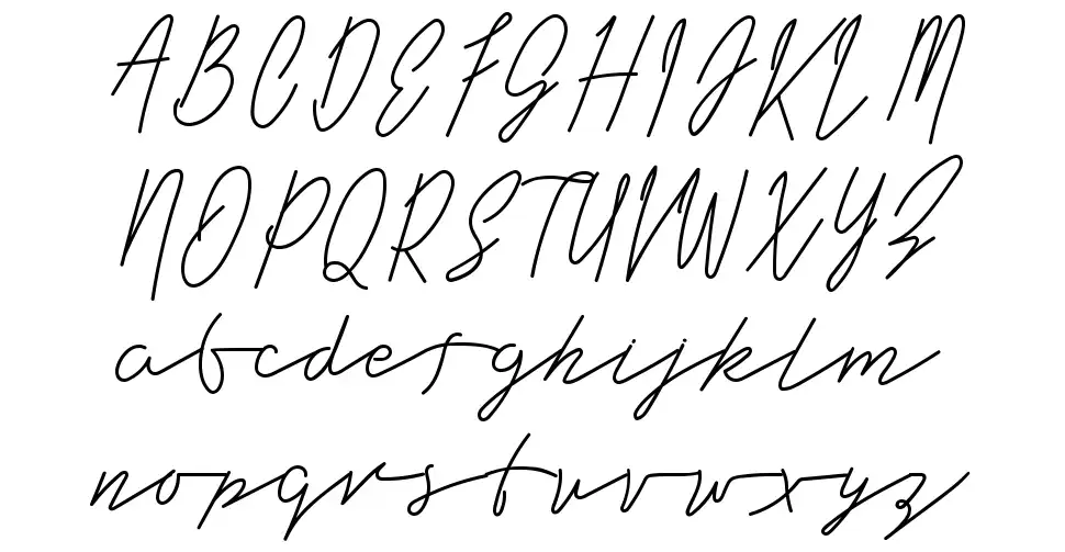 Long Liner font by Amin Maryono - FontRiver