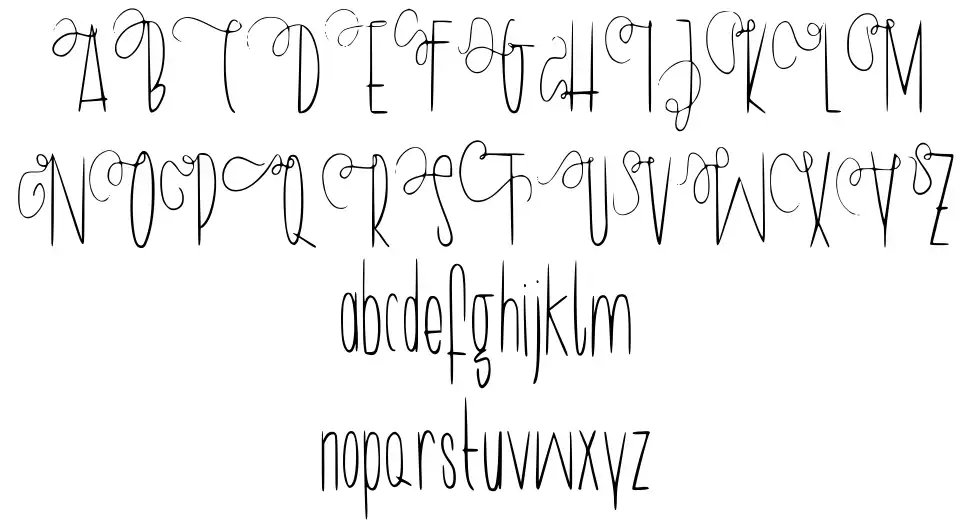Long Ly font by mika | FontRiver