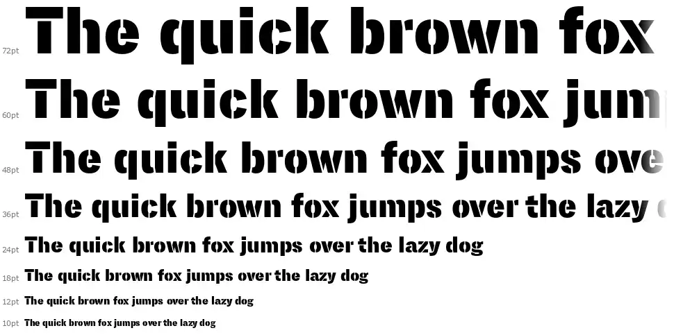 Lorimer No2 Stencil font by Dunwich Type Founders | FontRiver
