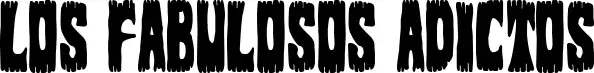 Los Fabulosos Adictos font by Woodcutter | FontRiver