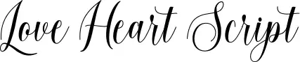 Love Heart Script font by Reka Safriani | FontRiver