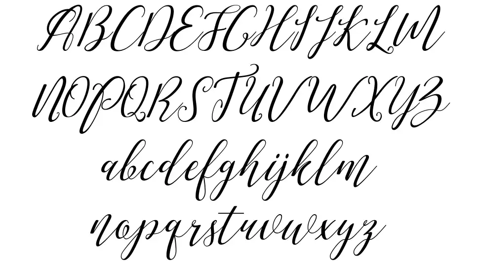 Love Malia font by Marwah Store | FontRiver