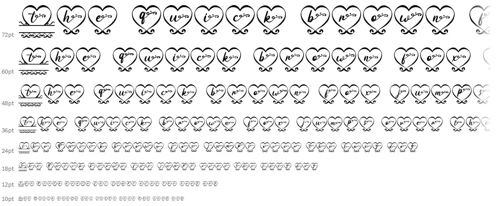 Love Pendant Monogram font by Attype Studio | FontRiver