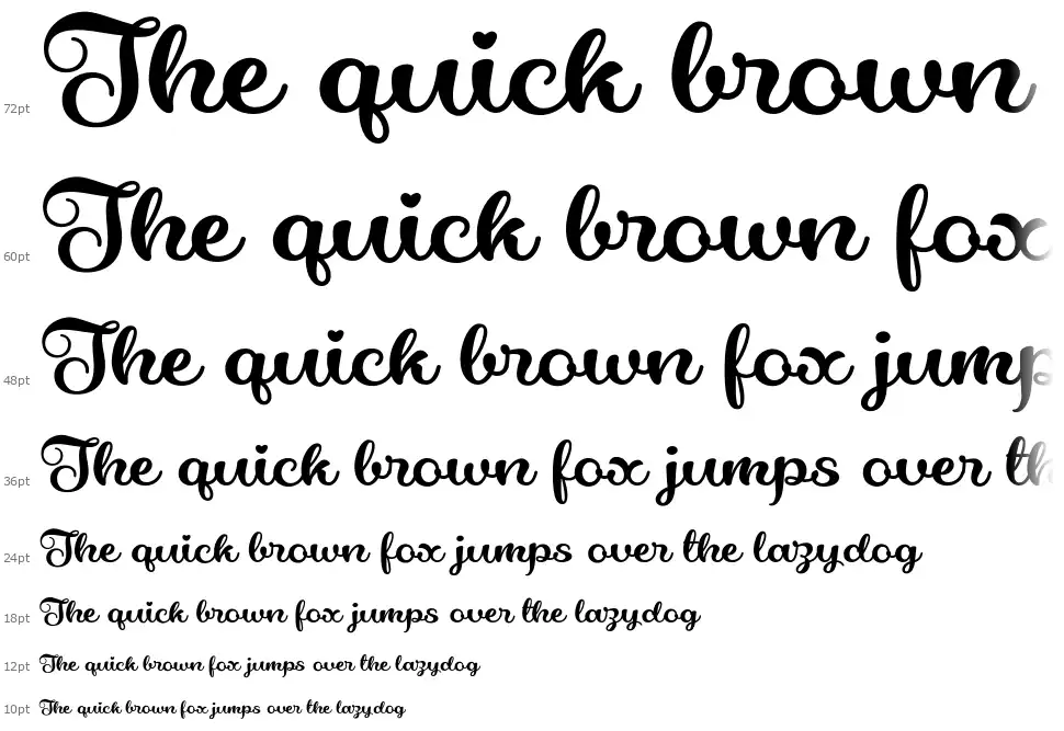 Lovely Script font by Hendra Pratama | FontRiver
