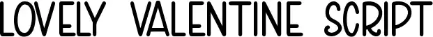 Lovely Valentine Script font by Mozatype | FontRiver