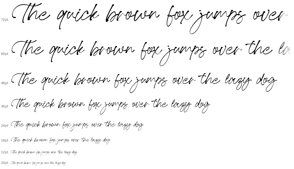 Fuente Lovina Script diseñada por aminmario