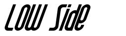 Low Side font by NihStudio | FontRiver