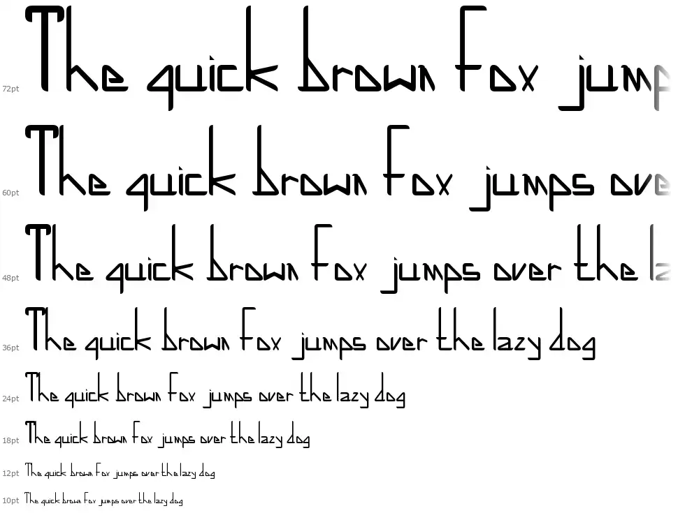 Low X-Line font by Madiha Munir | FontRiver