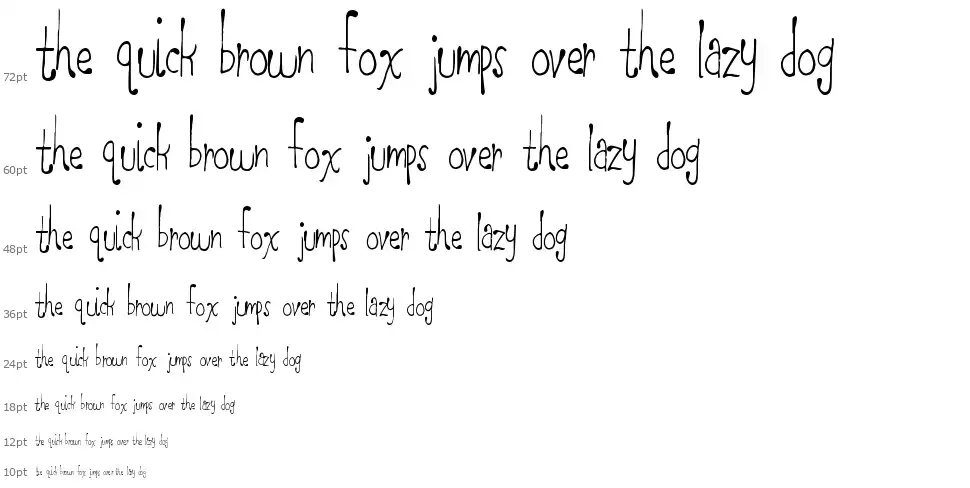 Lower Case font by Xerographer Fonts | FontRiver