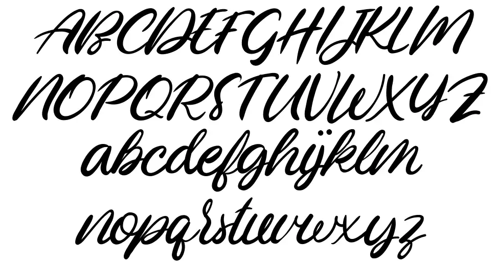 Lucky Smith Script font by Vunira Design | FontRiver