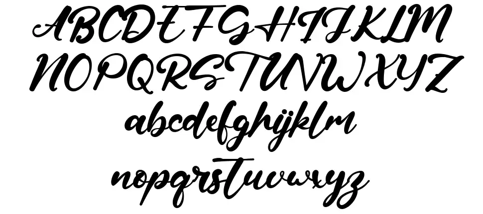 Luke Osmond font by Kong Font | FontRiver